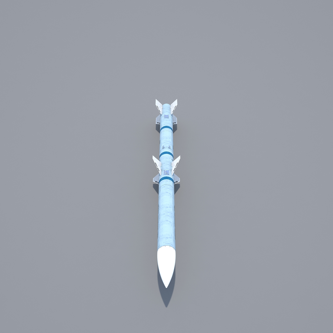 Aim-120d Missile 3d Max