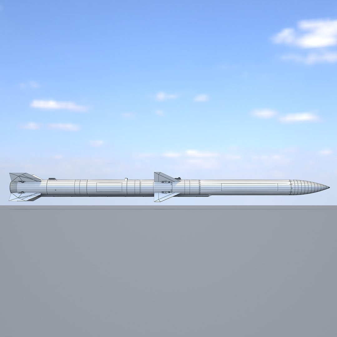 Aim-120d Missile 3d Max