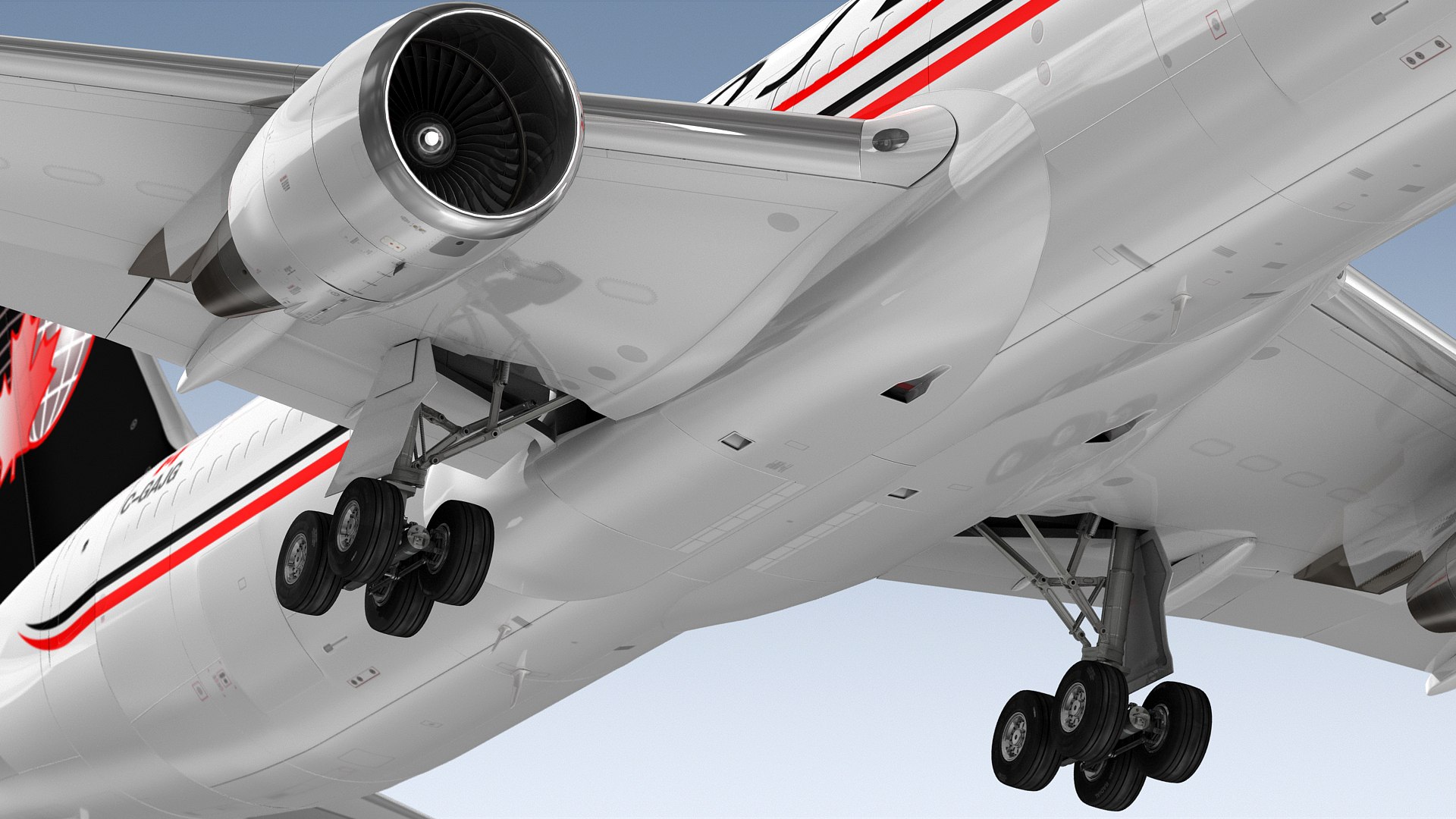 Boeing 767-300BCF Cargojet 3D Model - TurboSquid 2380106