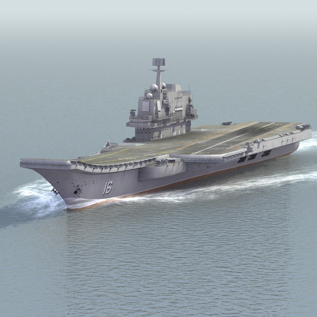 3d Model Chinese Cv16 Liaoning Aircraft Carrier