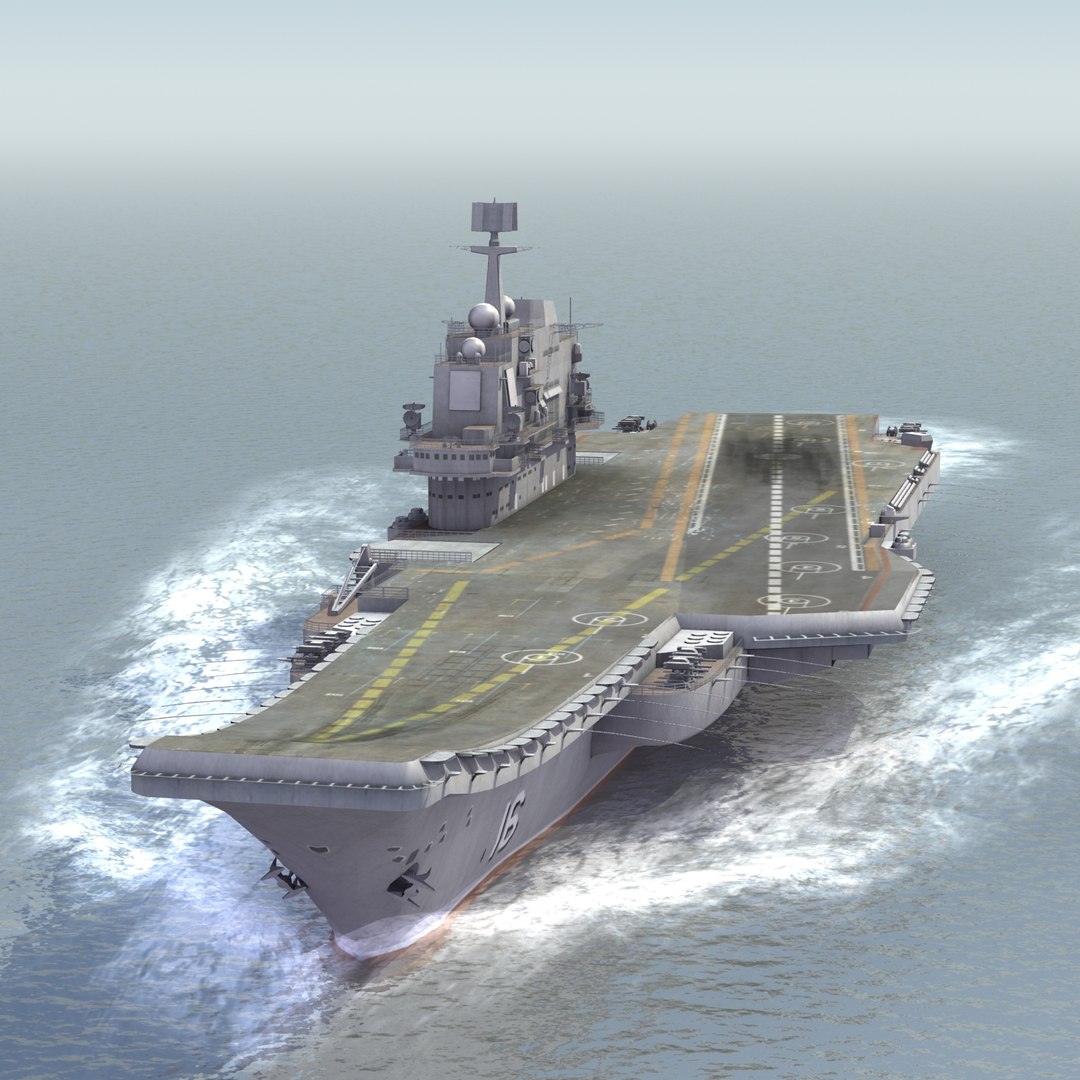 3d Model Chinese Cv16 Liaoning Aircraft Carrier