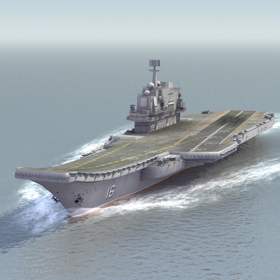 3d Model Chinese Cv16 Liaoning Aircraft Carrier