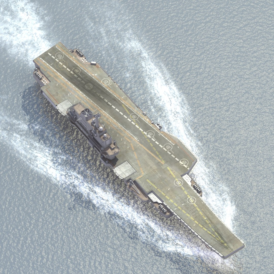 3d Model Chinese Cv16 Liaoning Aircraft Carrier