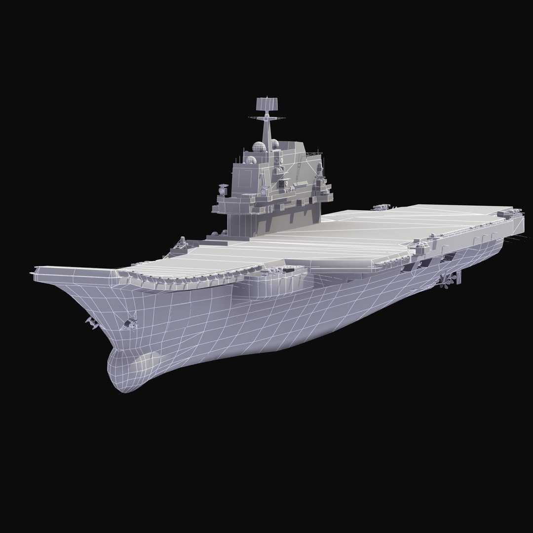 3d Model Chinese Cv16 Liaoning Aircraft Carrier