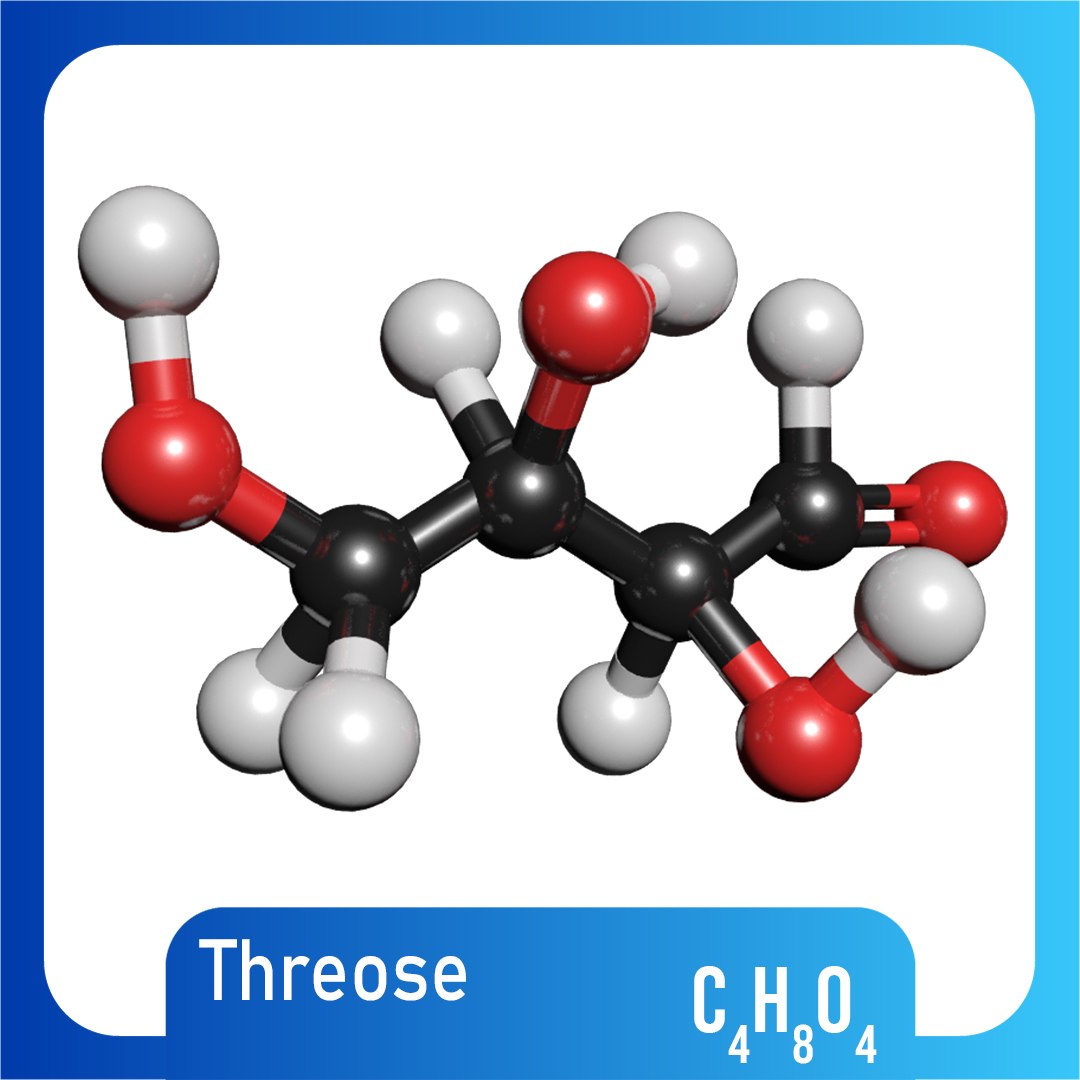 3D Threose Molecule C4h8o4 Model - TurboSquid 1427185