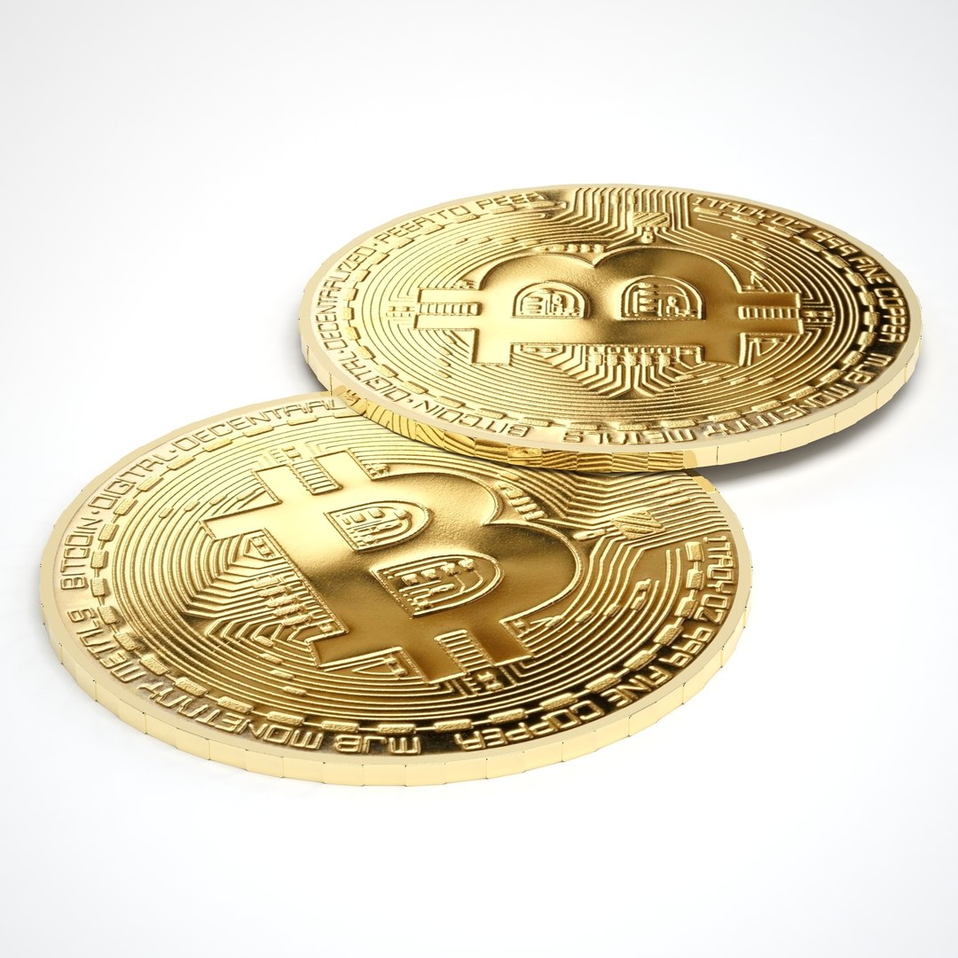 3D Bitcoin Model - TurboSquid 2384389