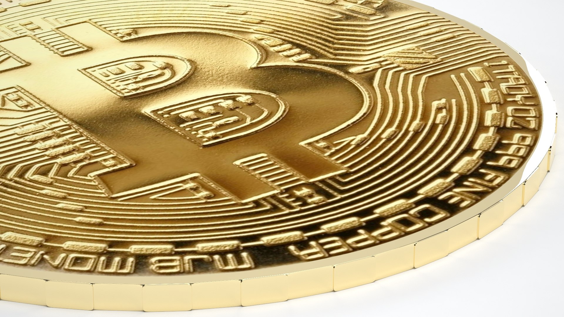 3D Bitcoin Model - TurboSquid 2384389