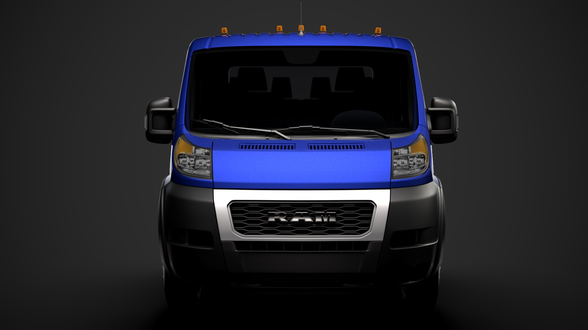 3D model ram promaster truck crew - TurboSquid 1463821