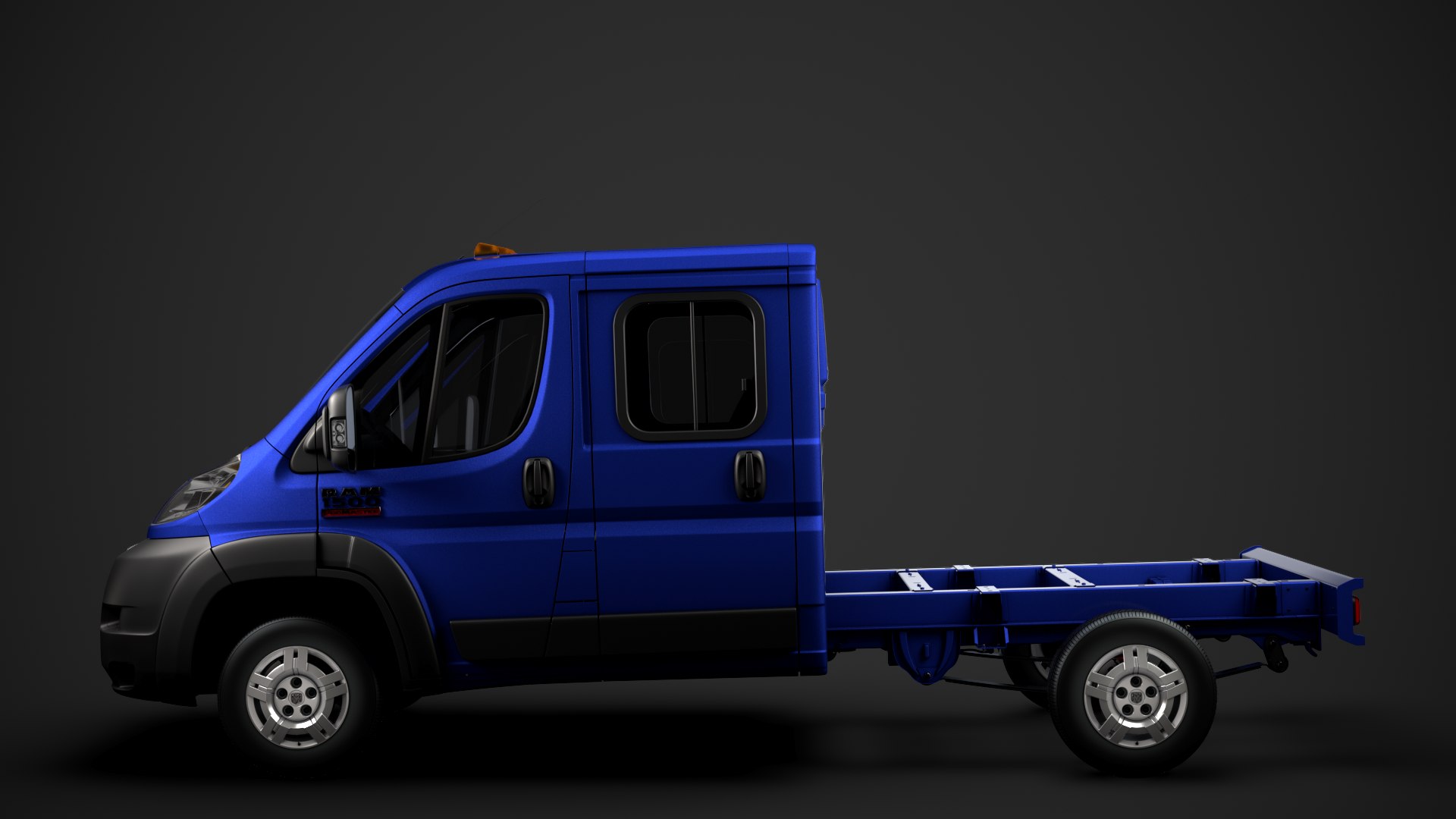 3D model ram promaster truck crew - TurboSquid 1463821