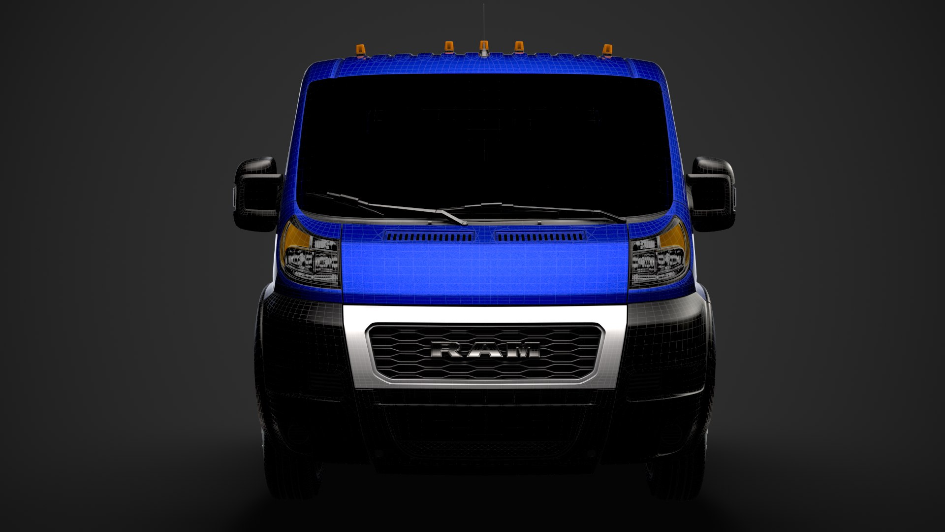 3D model ram promaster truck crew - TurboSquid 1463821