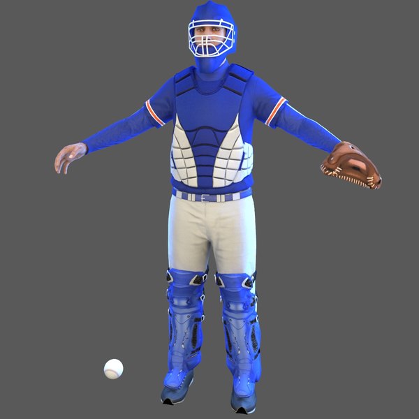 3D baseball player ball model - TurboSquid 1463483