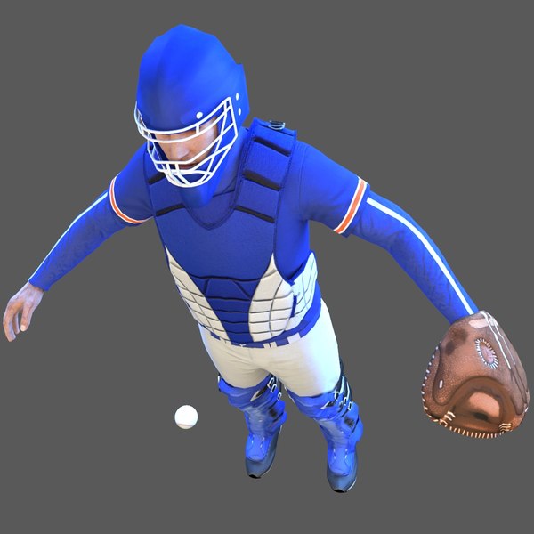 3D baseball player ball model - TurboSquid 1463483