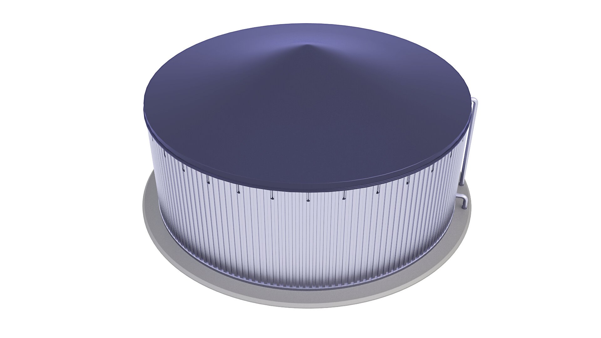 3D Model Biogas Tanks V4 - TurboSquid 2422279