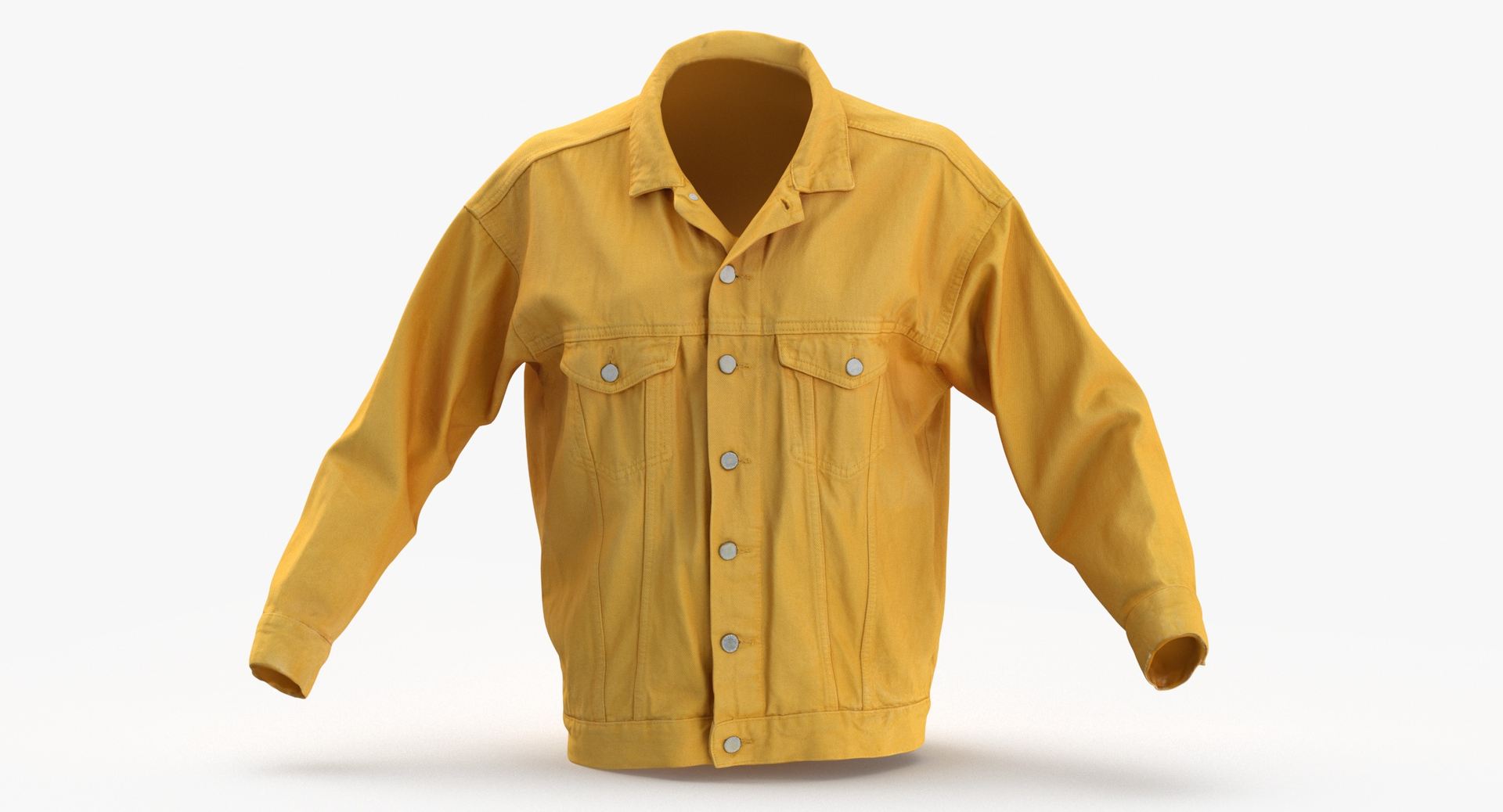 3D Female Denim Jacket 01 - TurboSquid 1927092