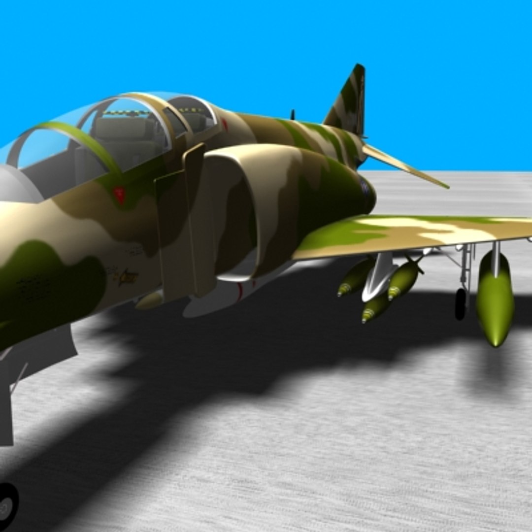 3d F4 Phantom Camo
