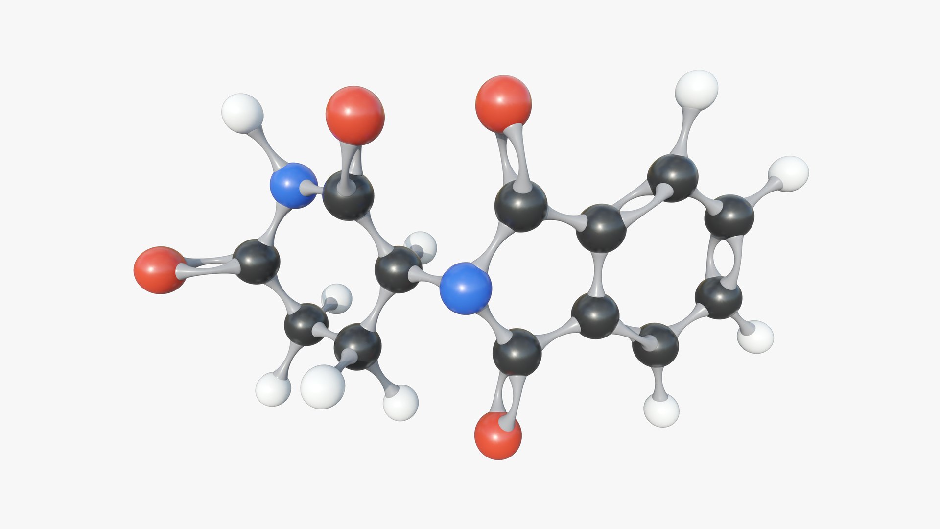 Thalidomide Molecule With PBR 4K 8K 3D Model - TurboSquid 1945571