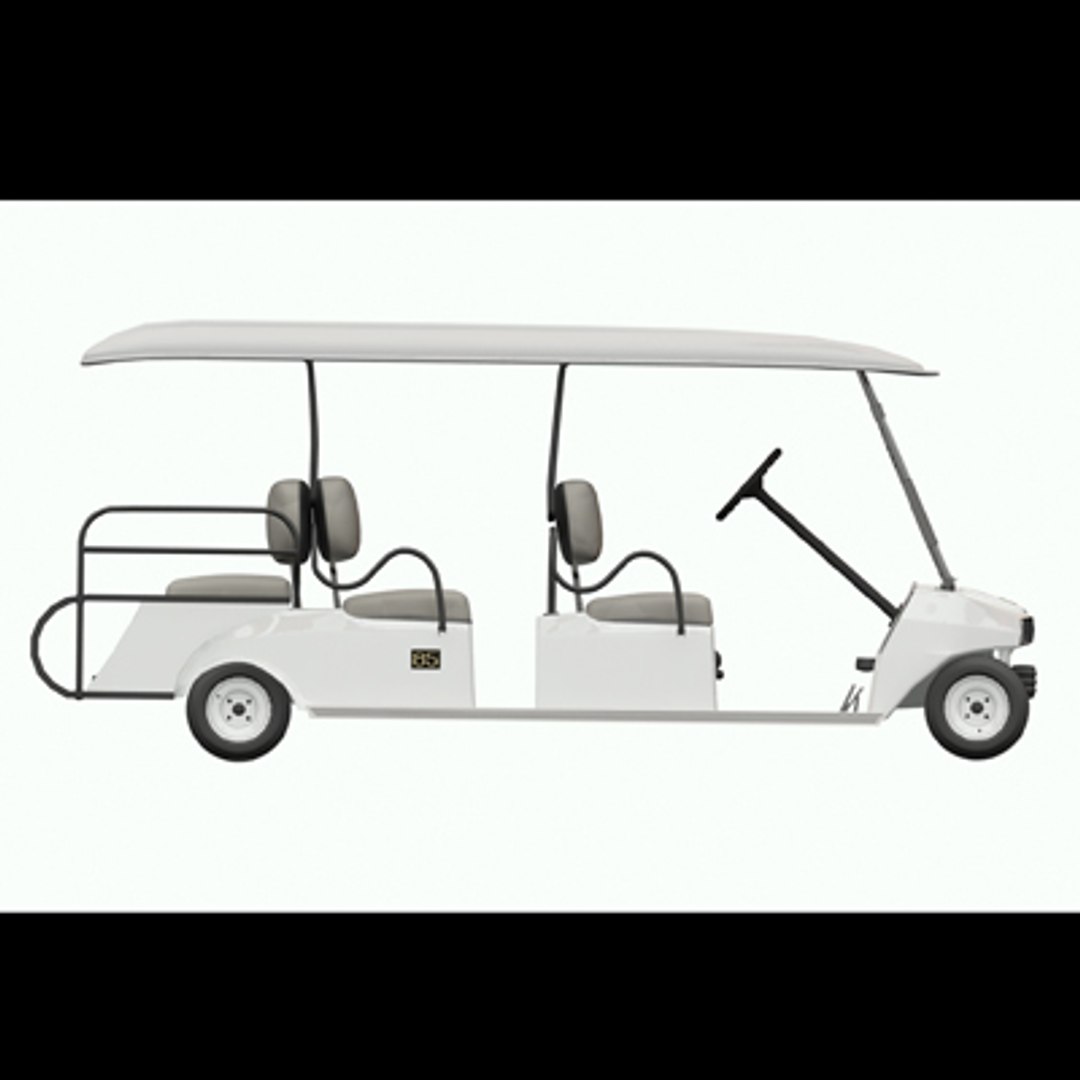 3d Model Club Car