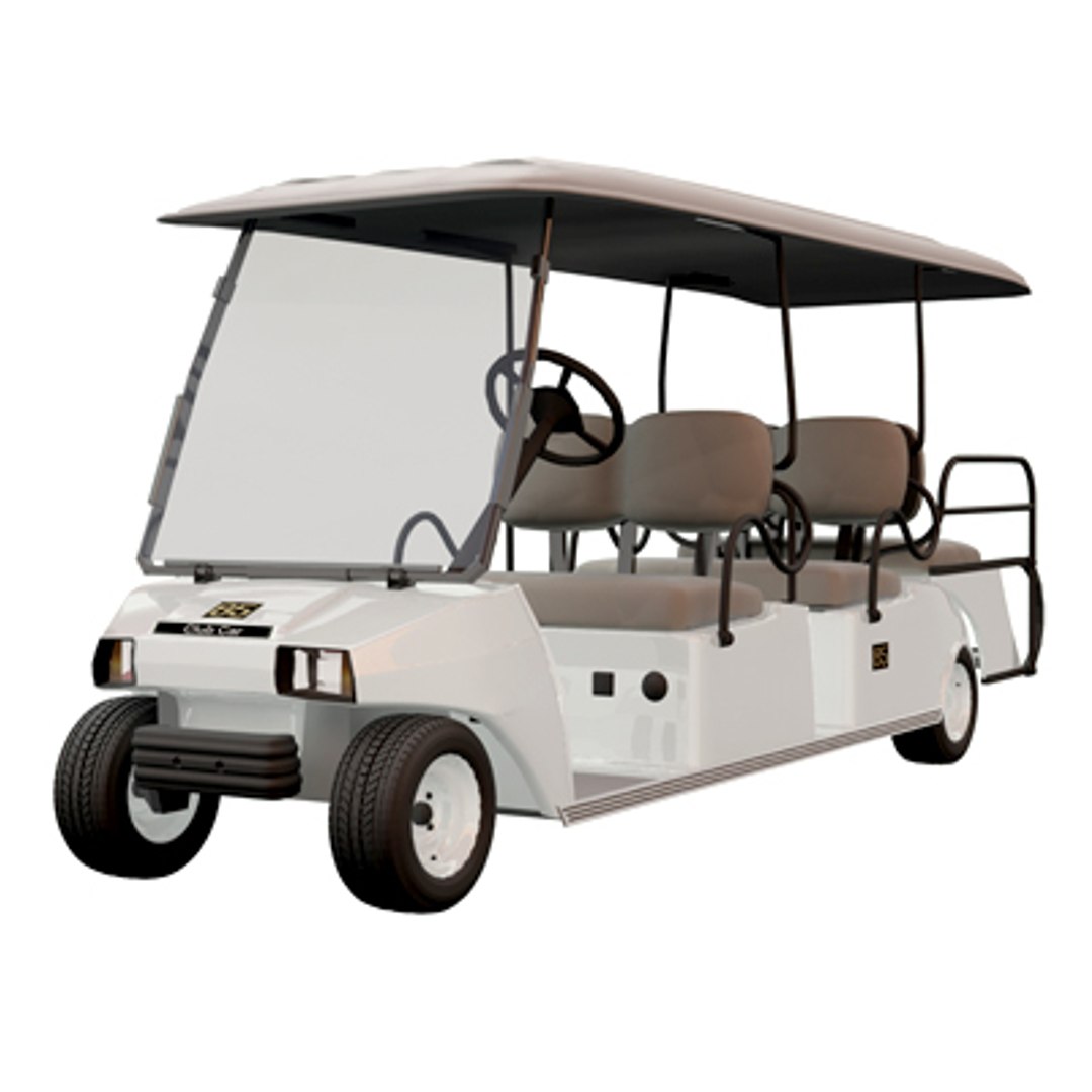 3d Model Club Car