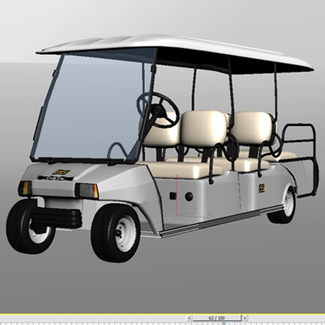 3d Model Club Car