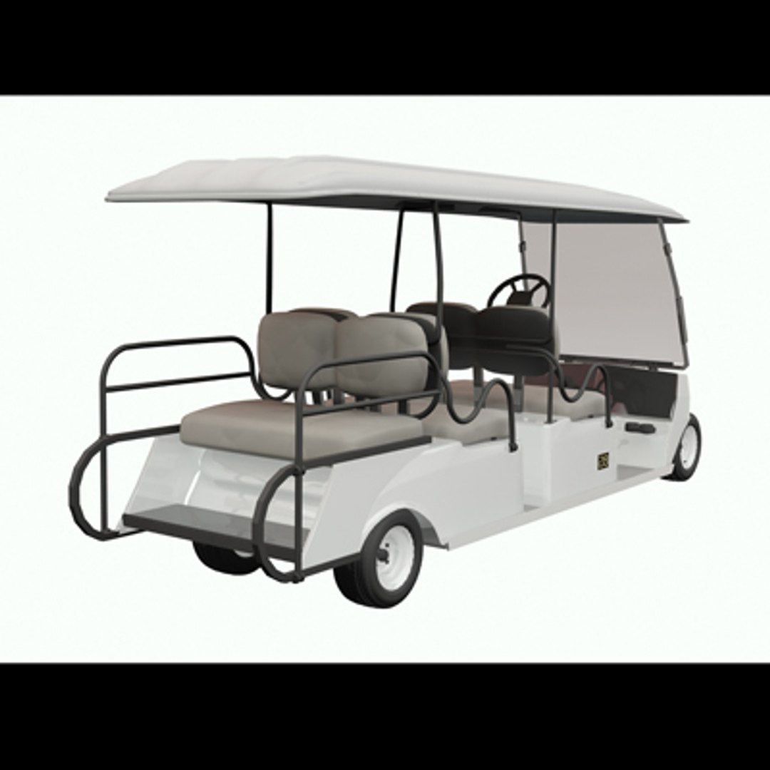 3d Model Club Car