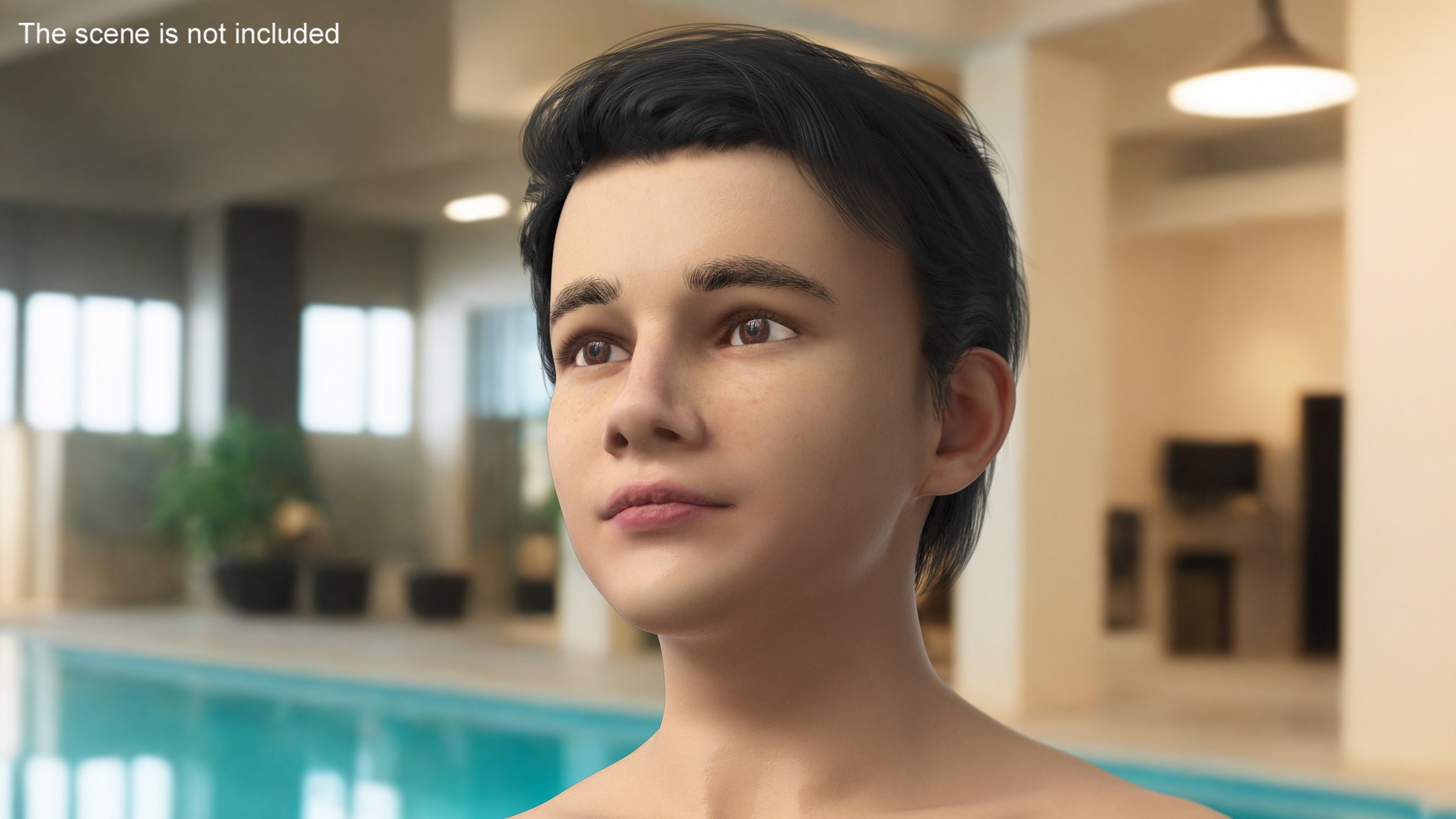 Young Boy Head 3D Model - TurboSquid 2285032