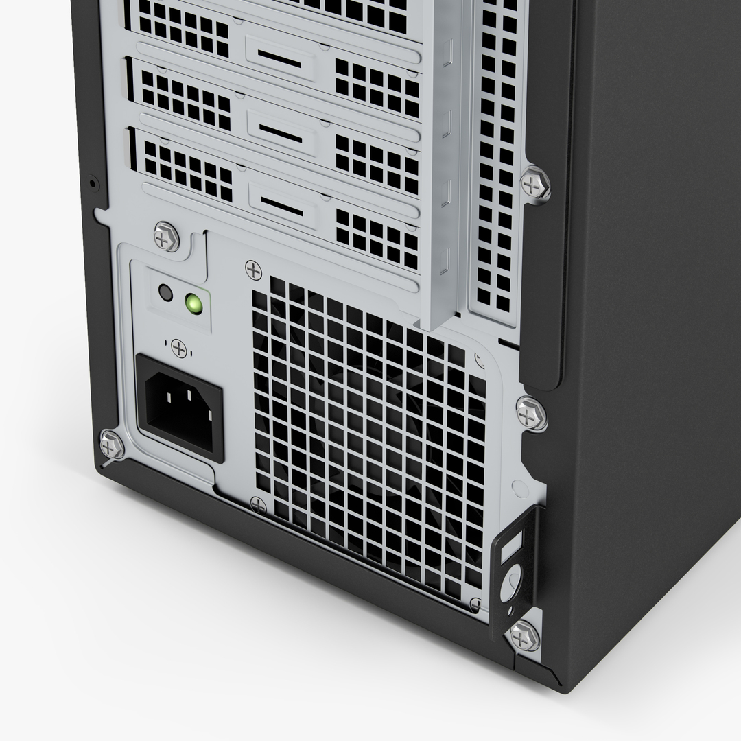 3D dell desktop computer inspiron - TurboSquid 1619641