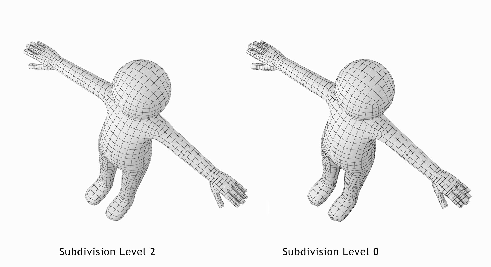 3D Stickman In T-Pose - TurboSquid 2114373