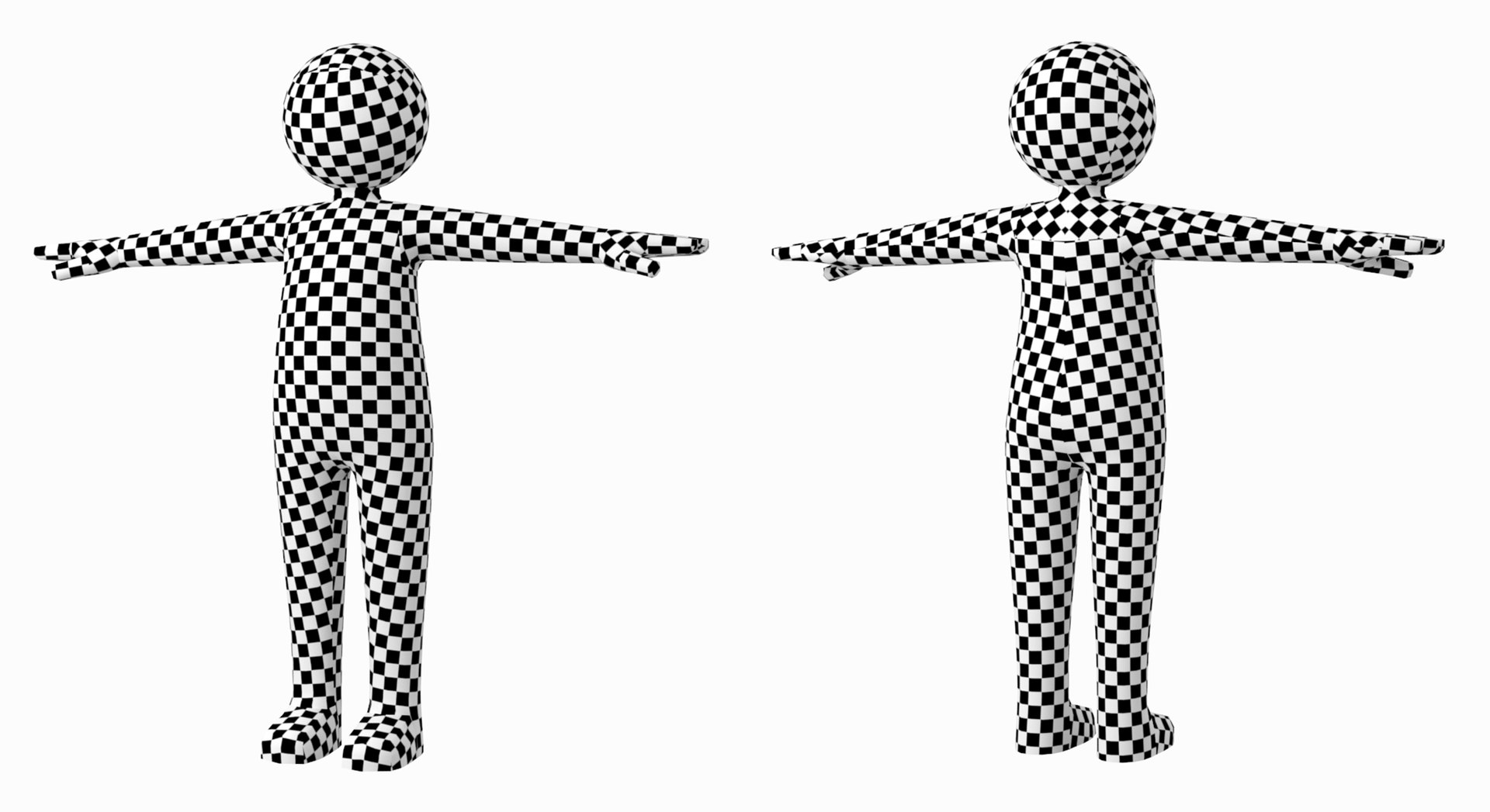 3D Stickman In T-Pose - TurboSquid 2114373