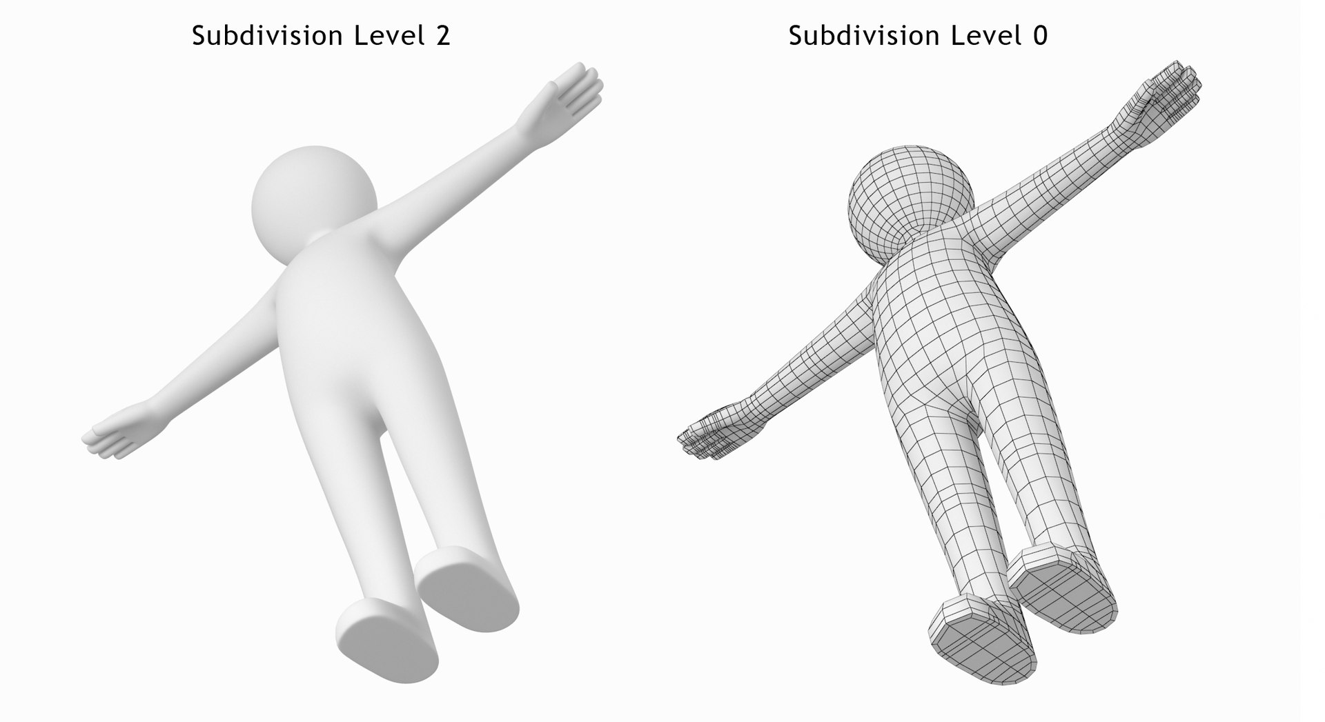 3D Stickman In T-Pose - TurboSquid 2114373