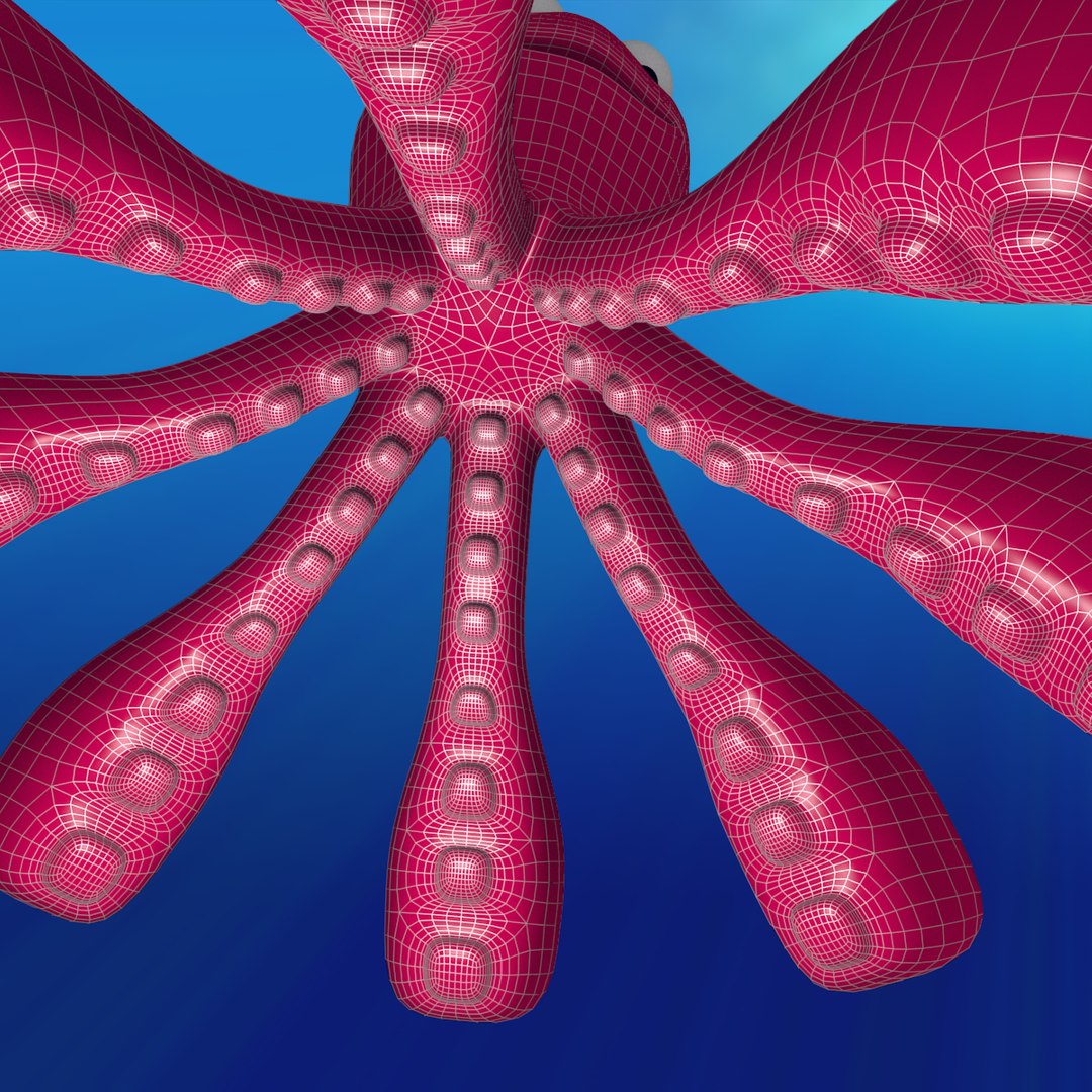 Octopus Animation 3d 3ds