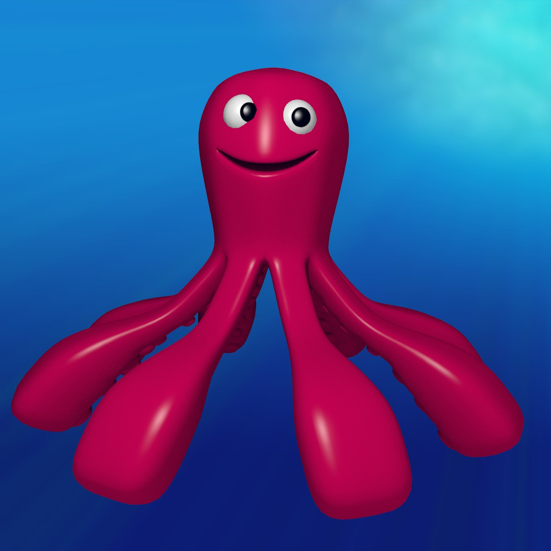 Octopus Animation 3d 3ds