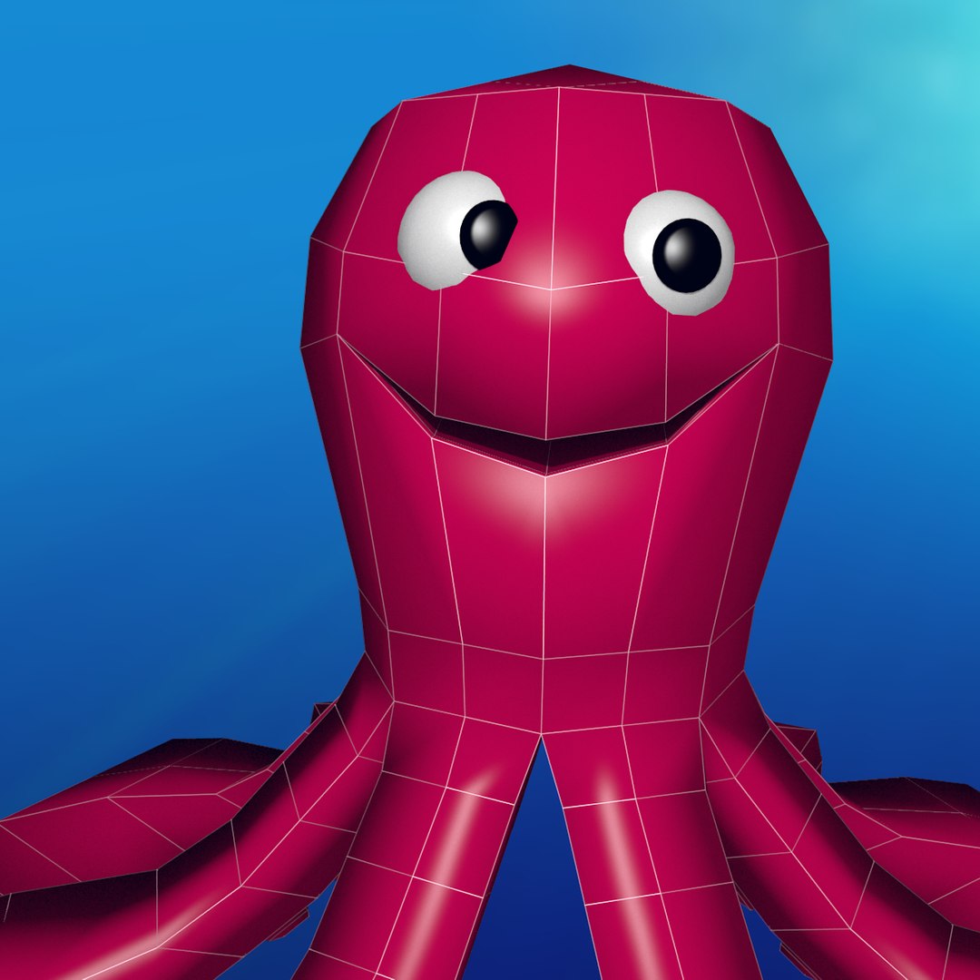 Octopus Animation 3d 3ds