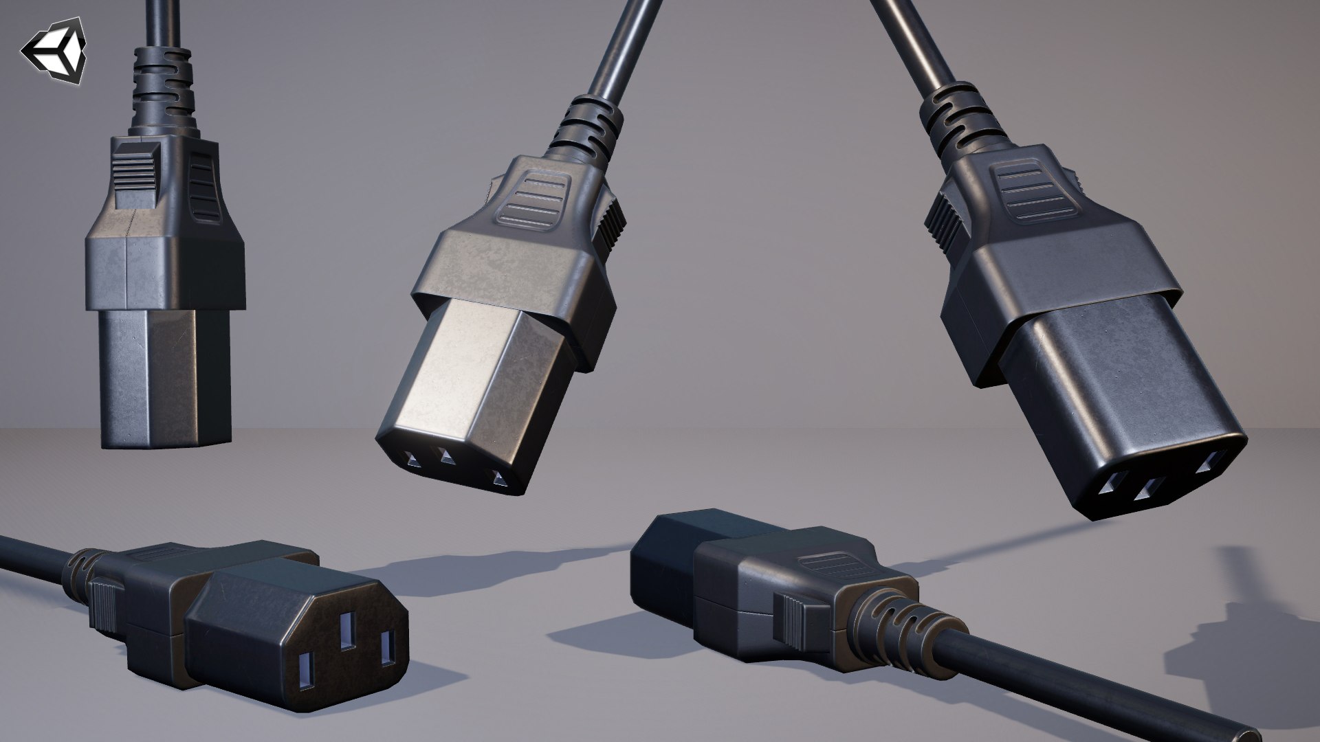 IEC C13 Female Plug Model - TurboSquid 2276534