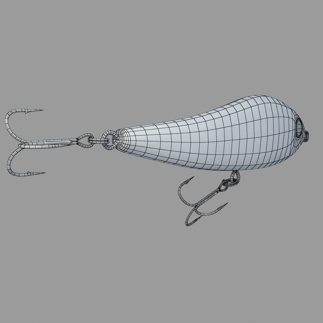 3d Model Fishing Lure