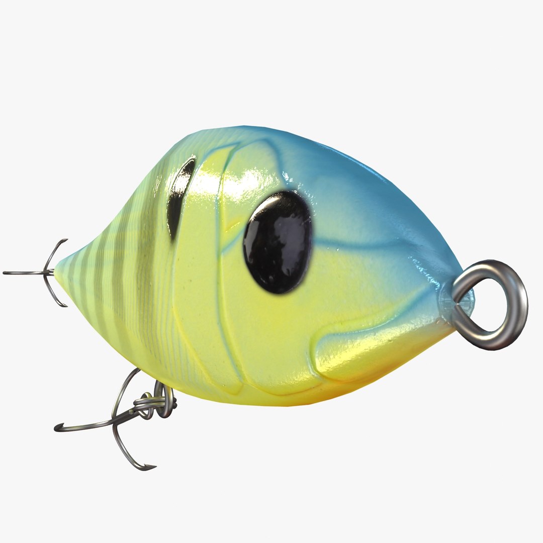 3d Model Fishing Lure