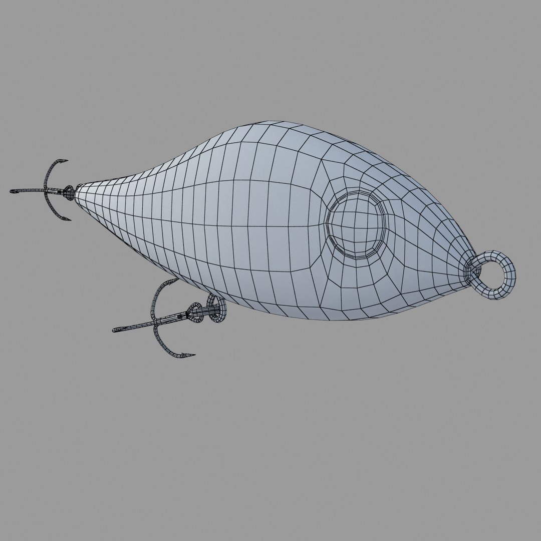 3d Model Fishing Lure