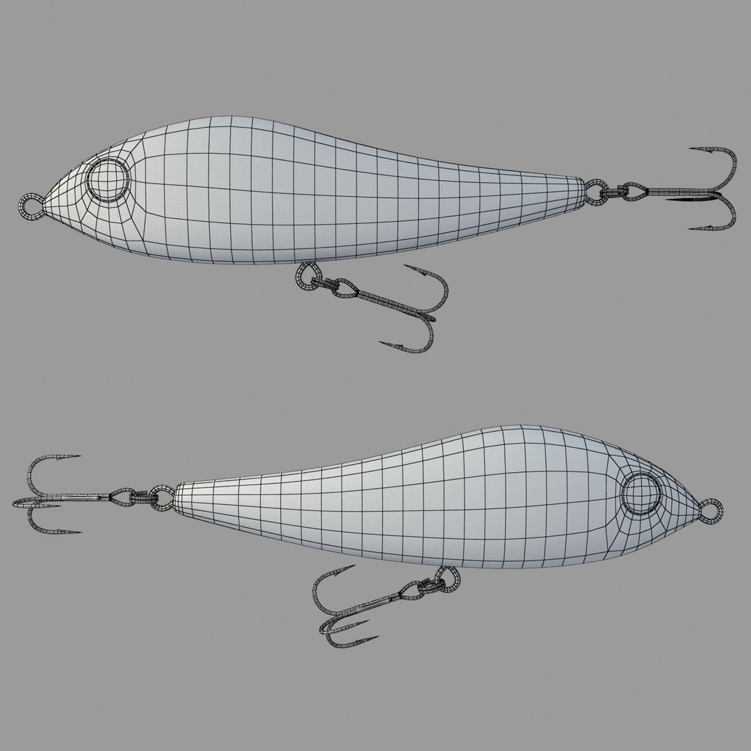 3d Model Fishing Lure