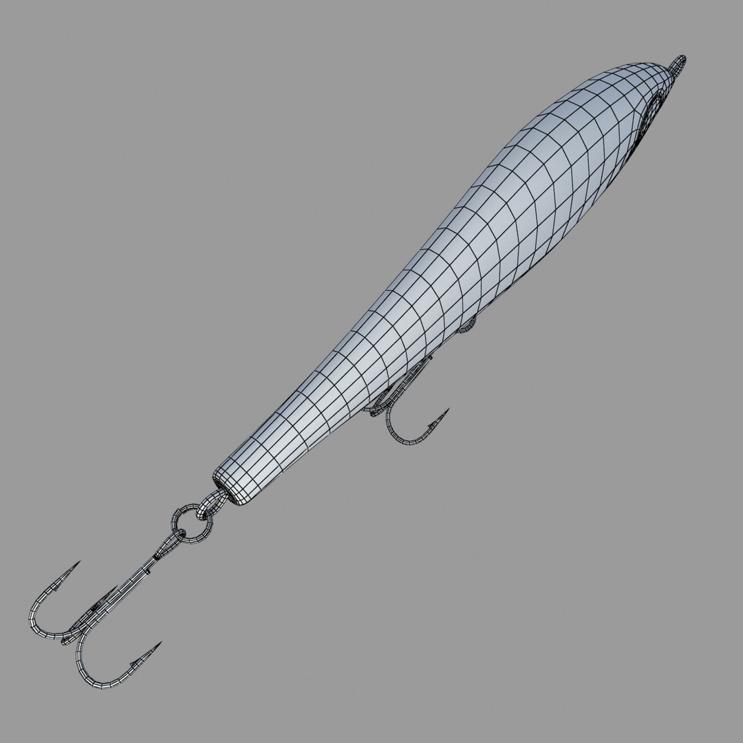 3d Model Fishing Lure