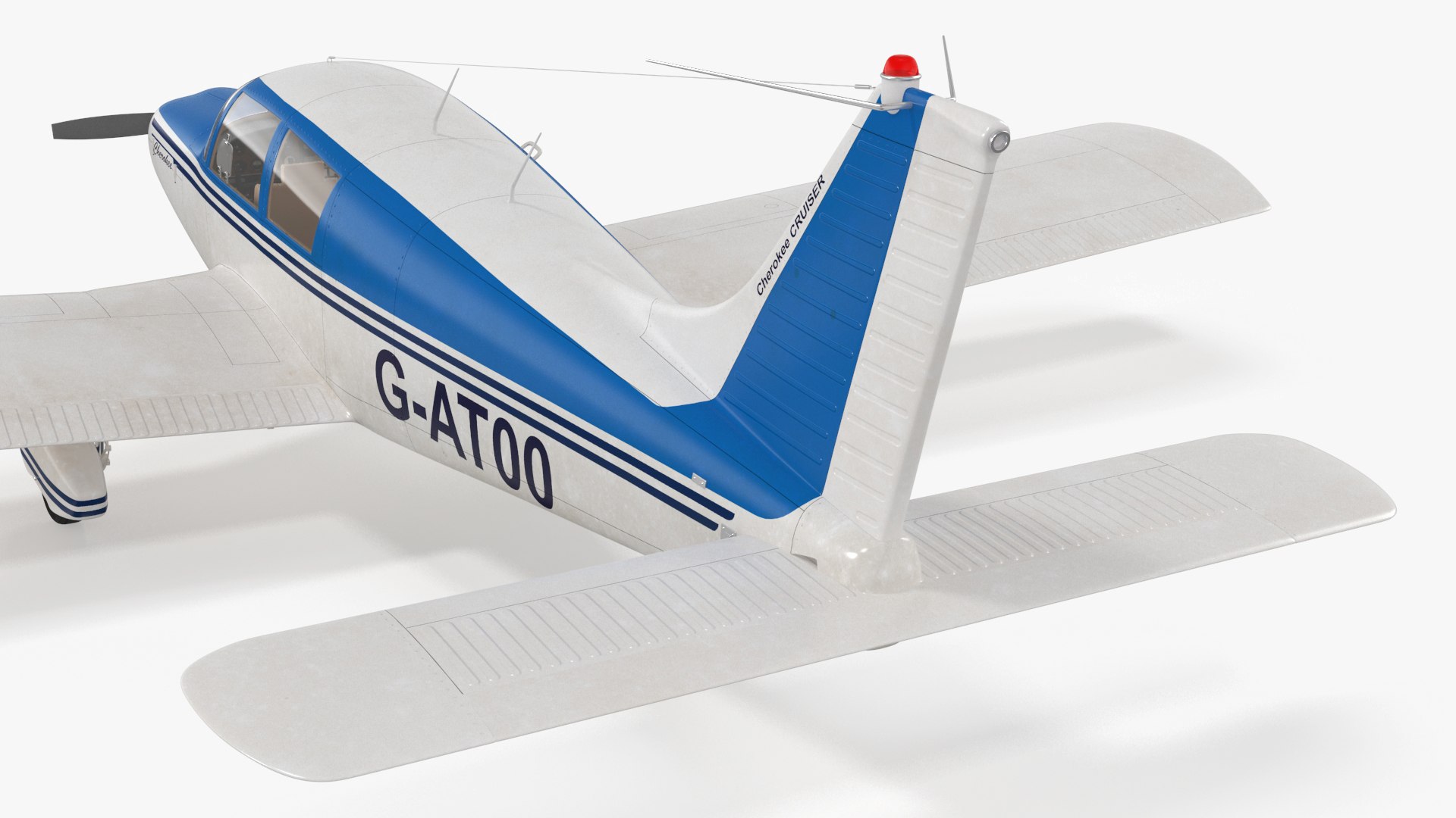 3d Personal Aircraft Piper Pa 28 Cherokee Turbosquid 2261415