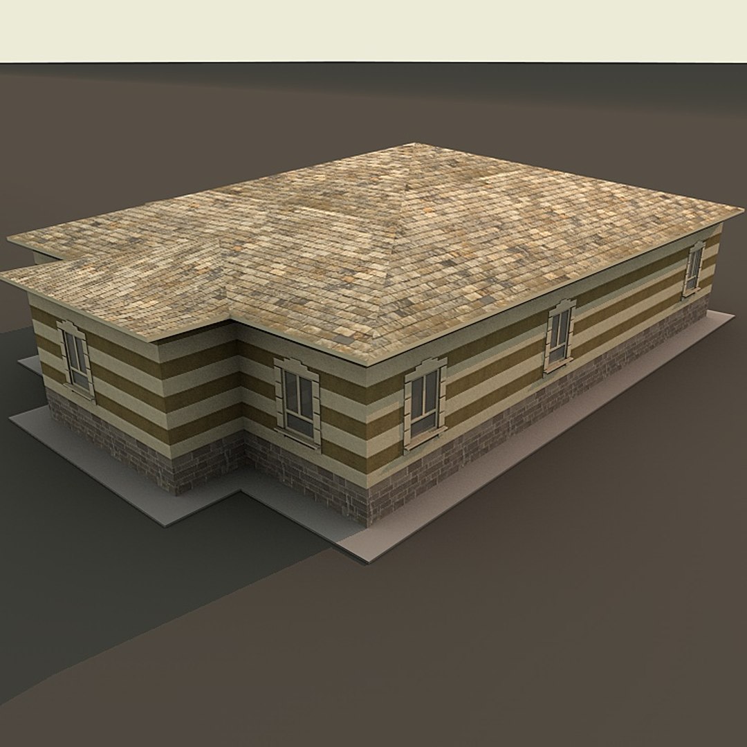 house interior building 3d model