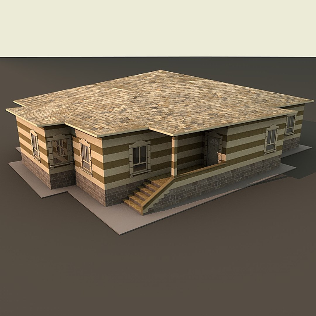 house interior building 3d model