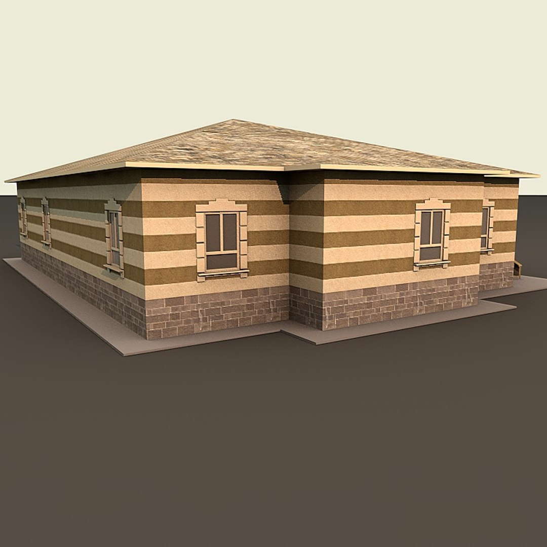 house interior building 3d model