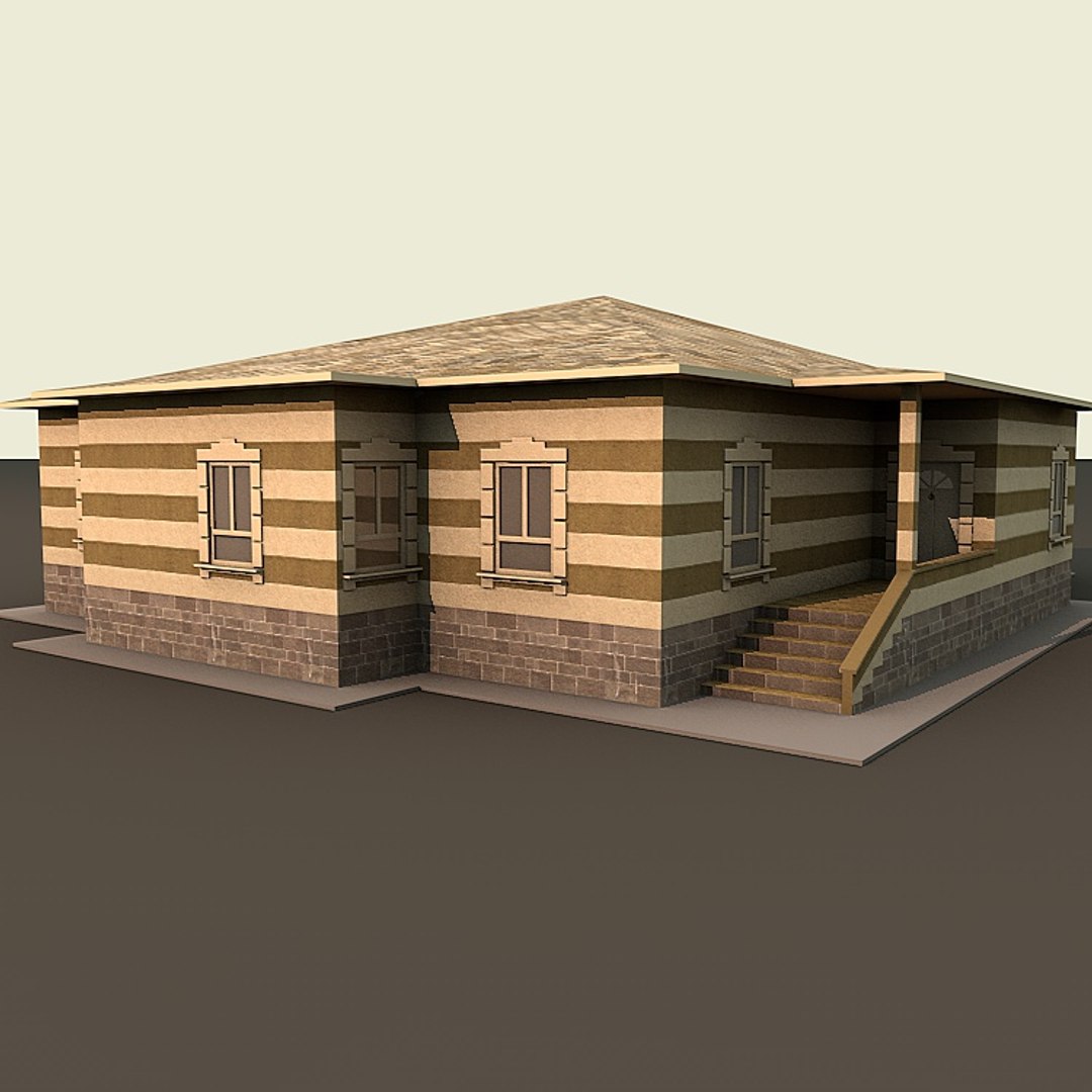 house interior building 3d model