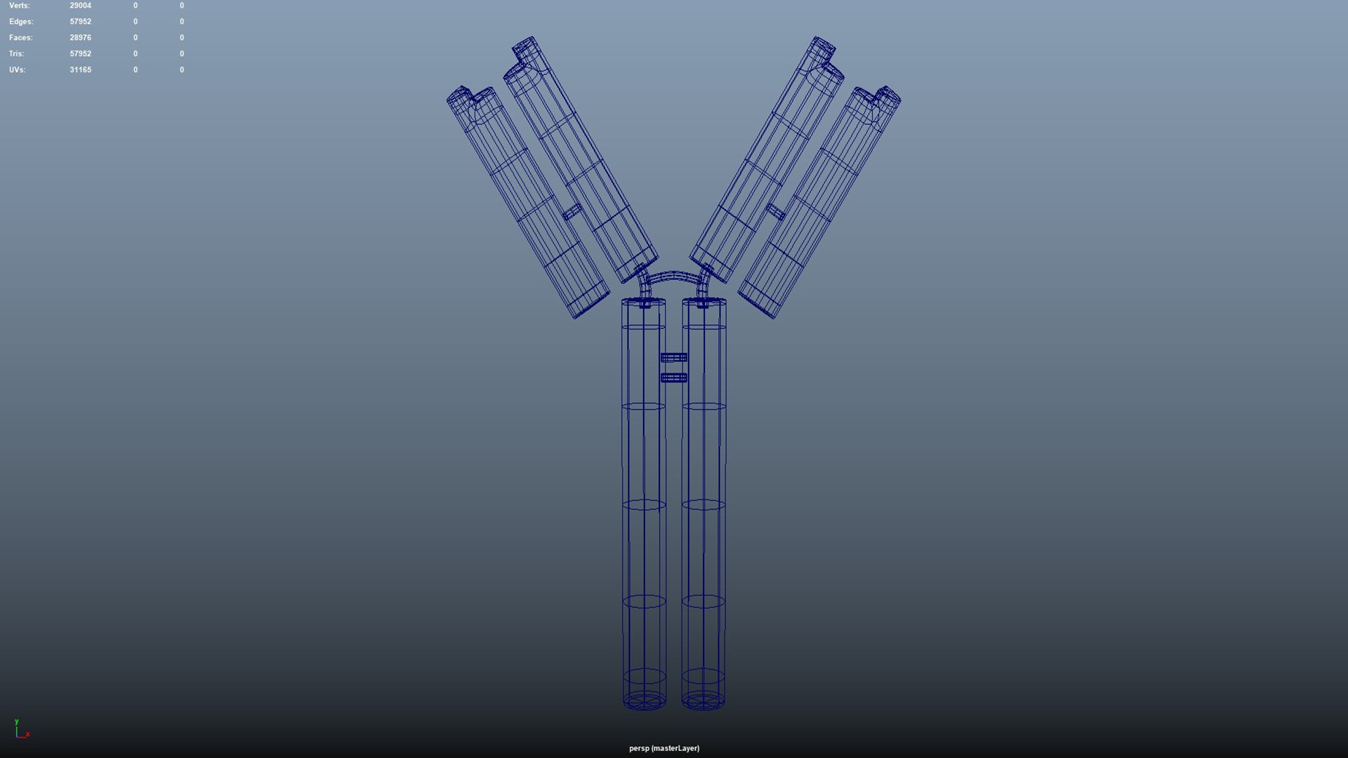 IgG Structure 3D - TurboSquid 2190077