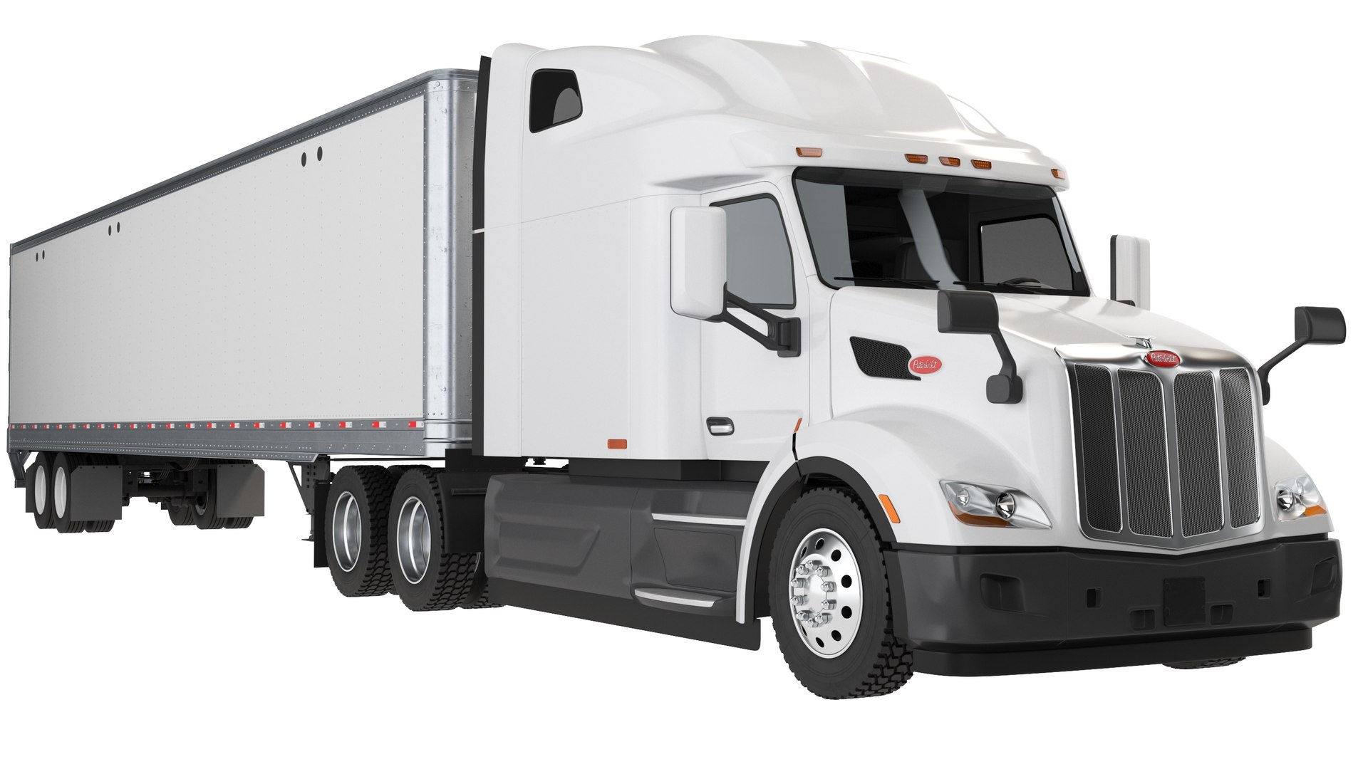 Semi Truck Peterbilt 579 3D model - TurboSquid 1976252