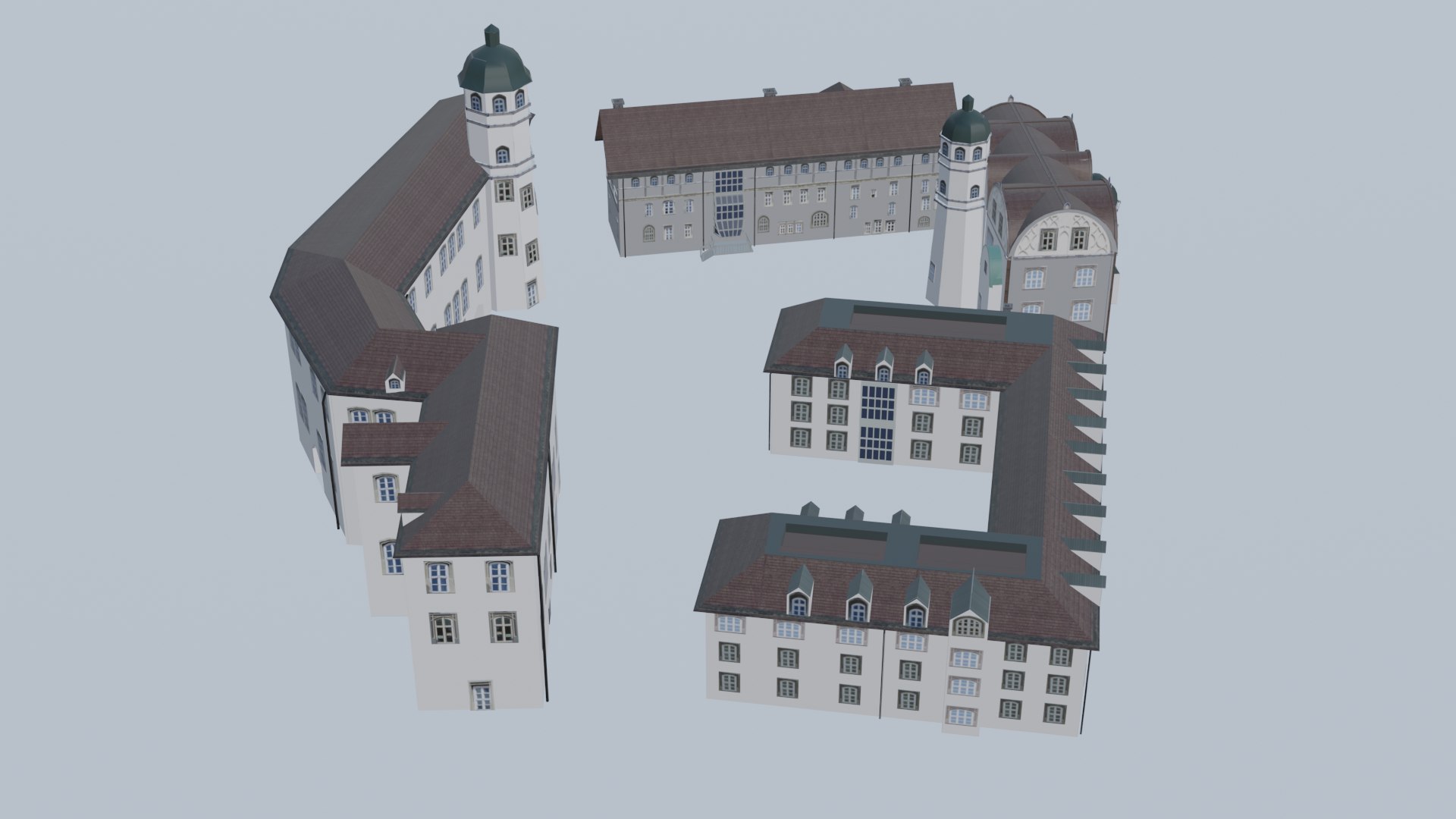 3D 3D Castle Building Collection Pack - TurboSquid 2001260