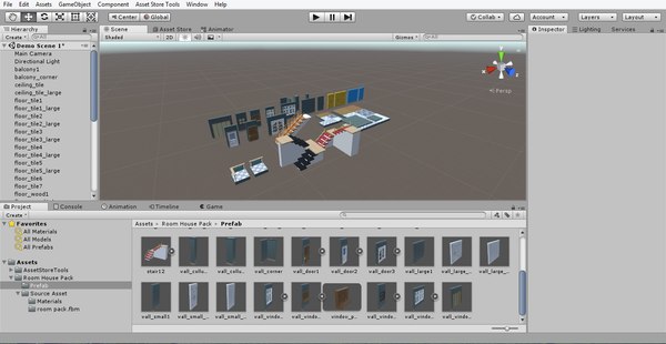 3D customizable room pack model - TurboSquid 1295912