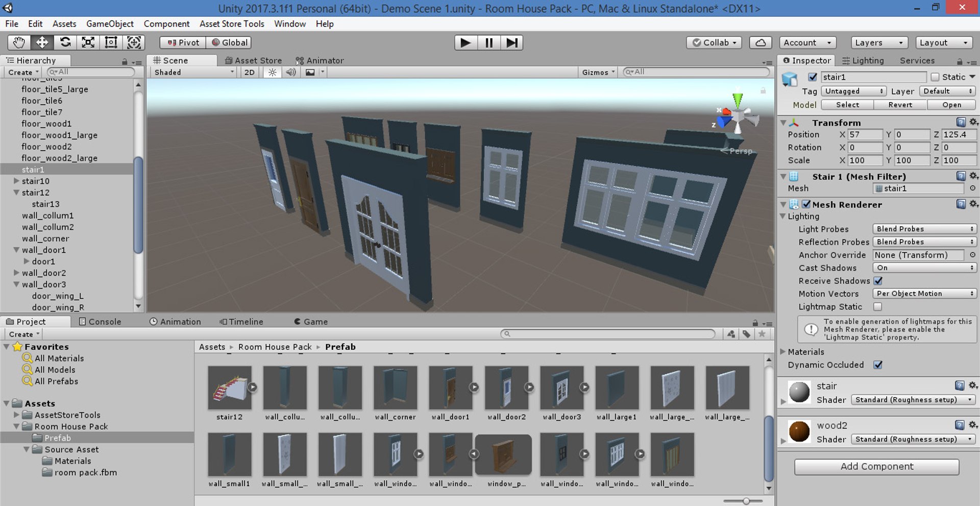 3D Customizable Room Pack Model - TurboSquid 1295912