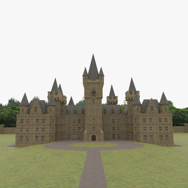 Castle 3D model - TurboSquid 1699514