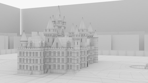 Castle 3D model - TurboSquid 1699514